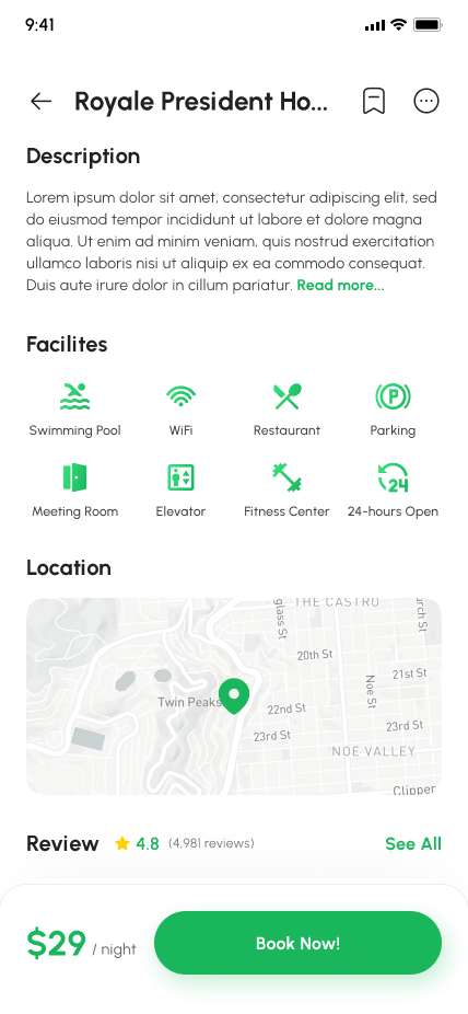 Guestly - Hotel Booking App React Native Expo Ui Kit by JsmThemes ...