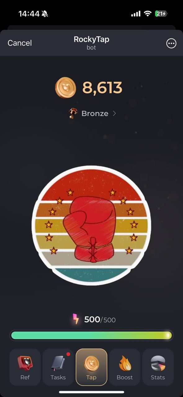 Rocky - TapSwap Like Telegram clicker Game by companybro | CodeCanyon