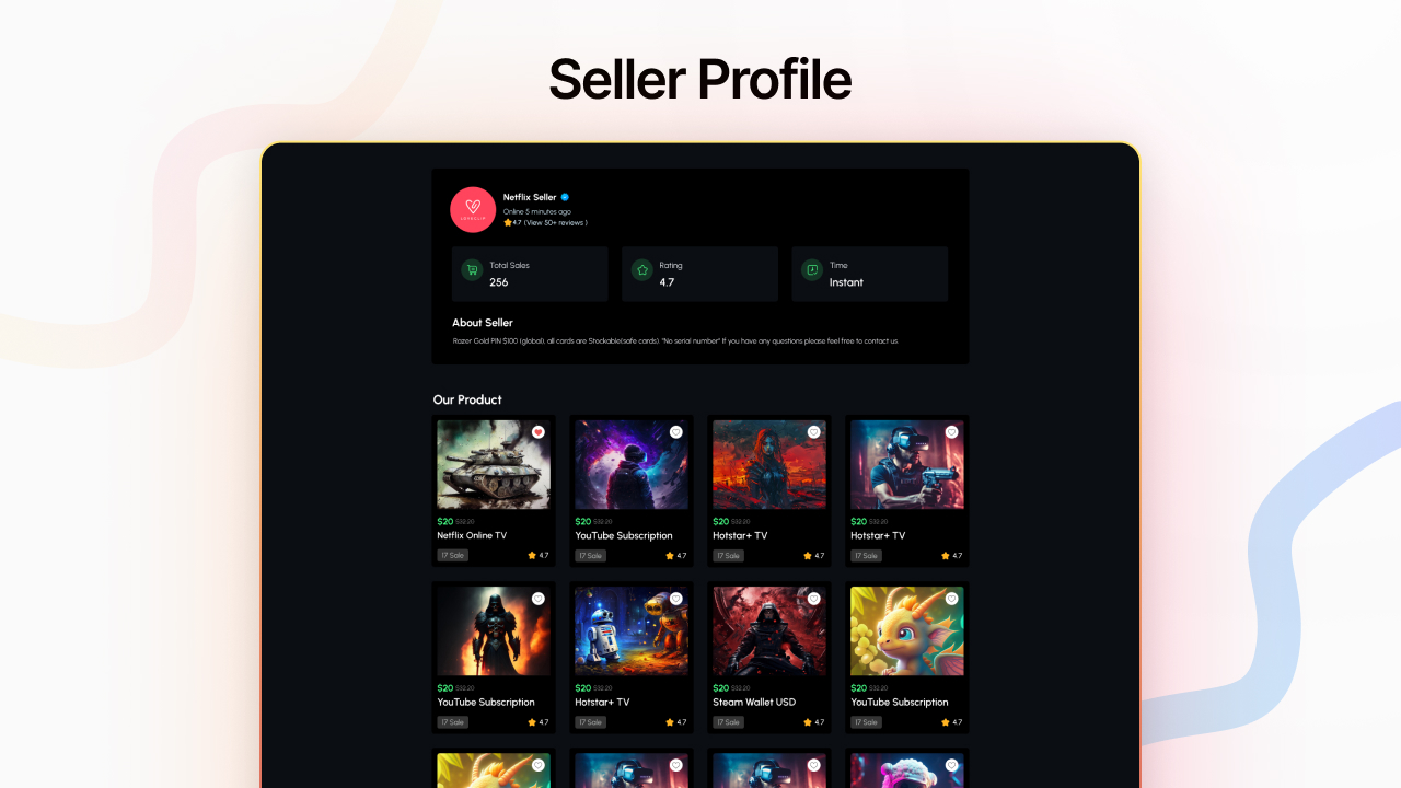 Axtro – Games Buy and Sell, Subscription & Gift Card Laravel Script by ...