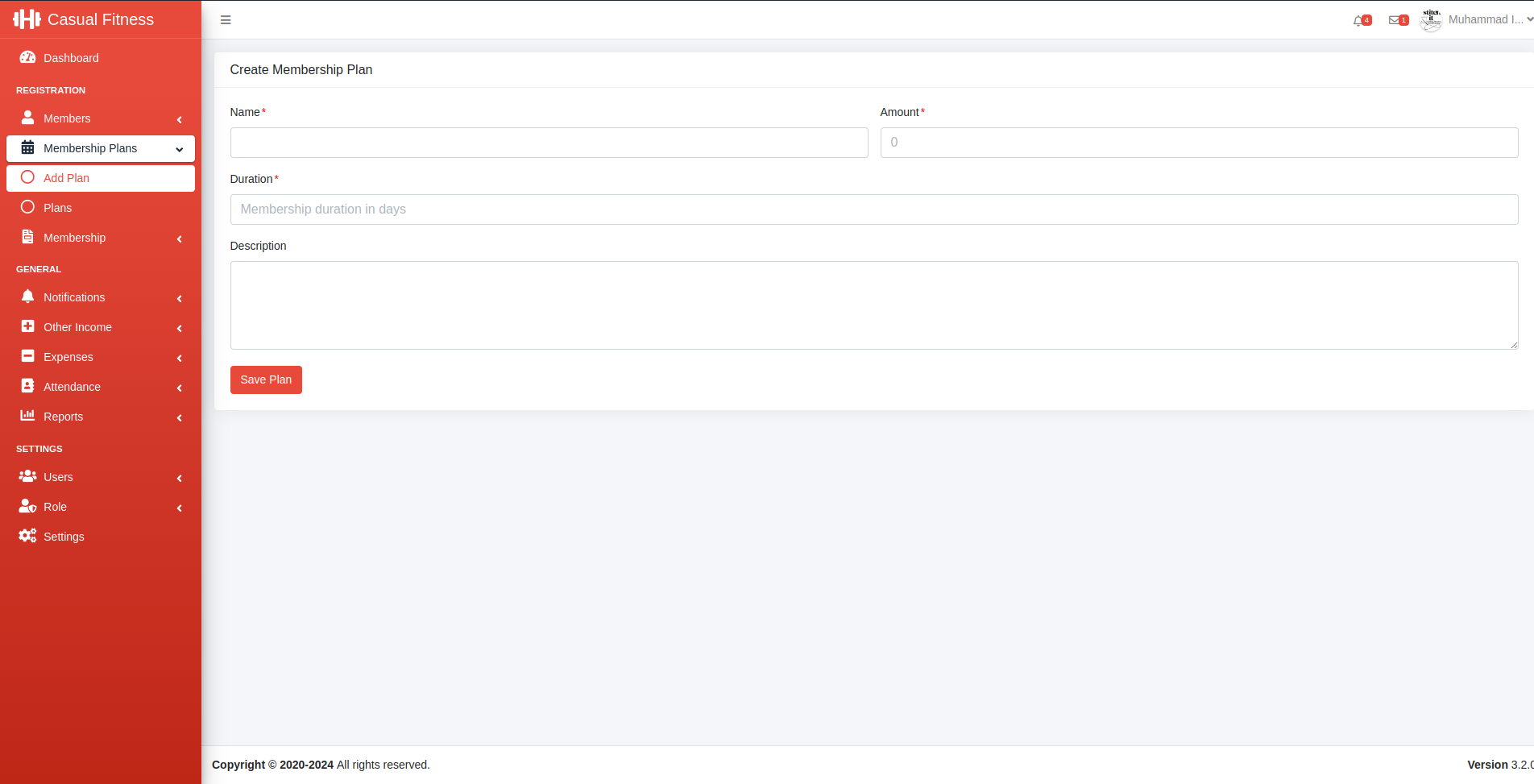 Casual Fitness - Gym Management System by Spantiklab | CodeCanyon
