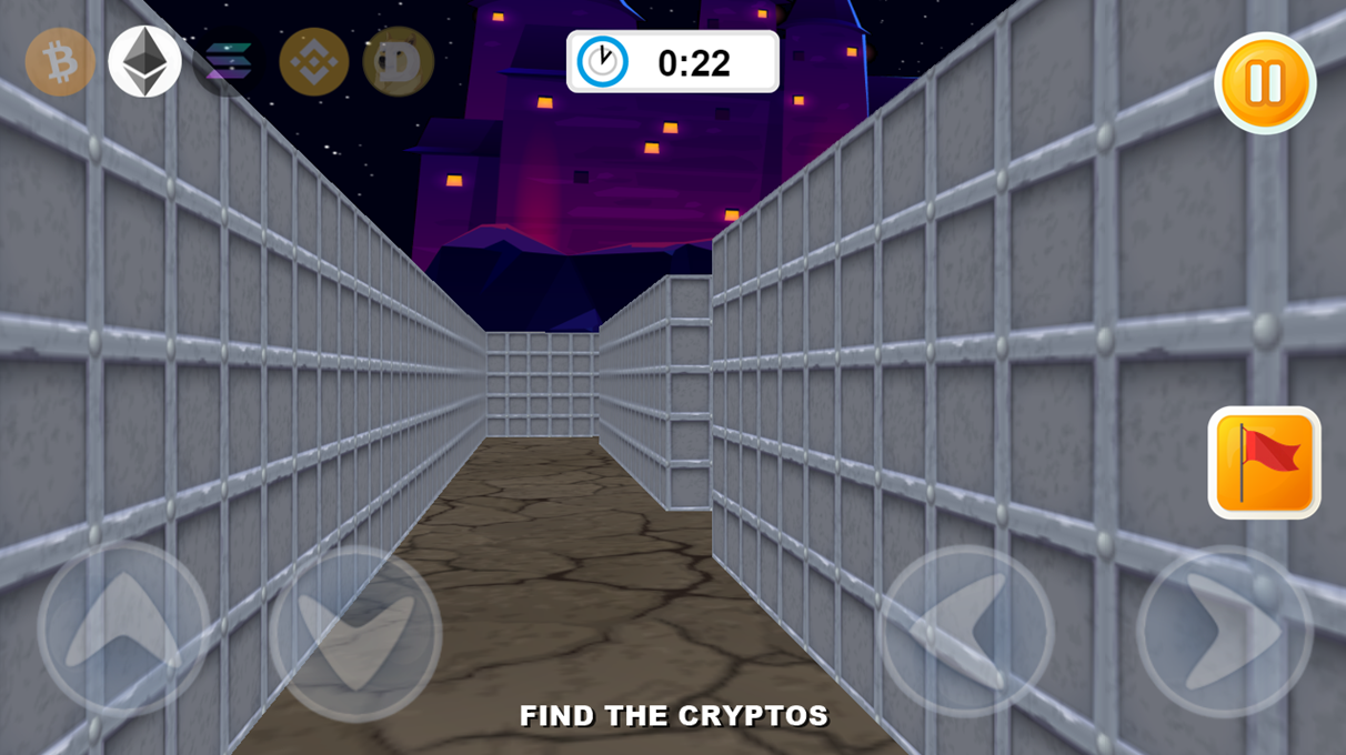 Crypto Maze 3D - Crypto Game - 3D Game - HTML5 by RichGames | CodeCanyon