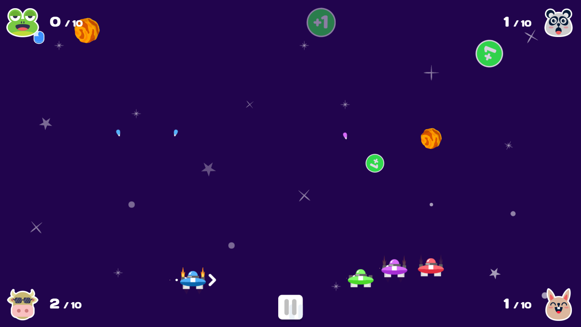 Alien Ship 1 4 Player Mode 3 Modes 3 Games Construct 3 C3p By Thisismerson
