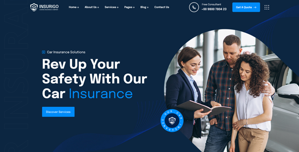 Insurigo - Insurance WordPress Theme by rs-theme | ThemeForest