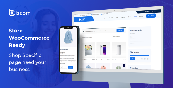 Bcom - Consulting Business WordPress Theme by rs-theme | ThemeForest