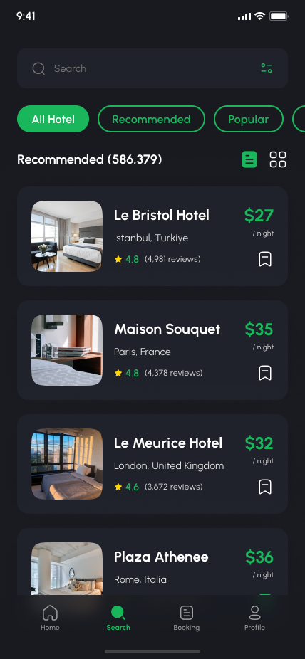 Helia Pro - Hotel Booking React Native Expo App Ui Kit by lalaWeb ...
