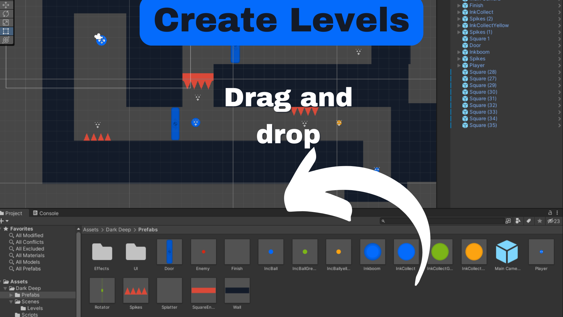 Dark Deep Unity Game Template by qookie_games | CodeCanyon