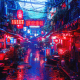 Cyberpunk Photo Effect, Add-ons | GraphicRiver