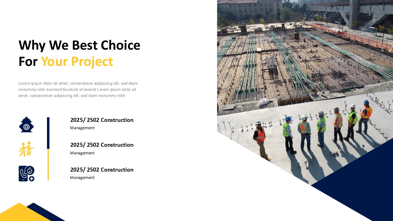 Builder - Construction Keynote Presentation Template, Presentation ...