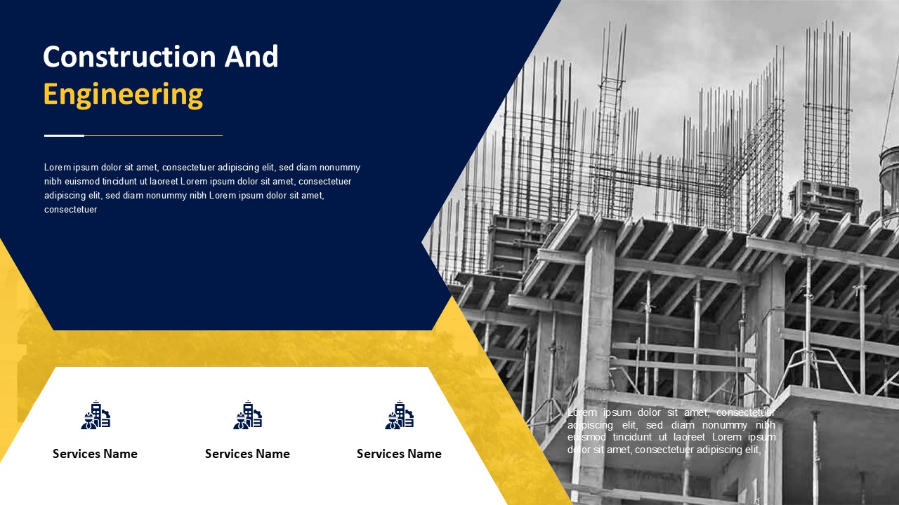 Builder - Construction Keynote Presentation Template, Presentation ...