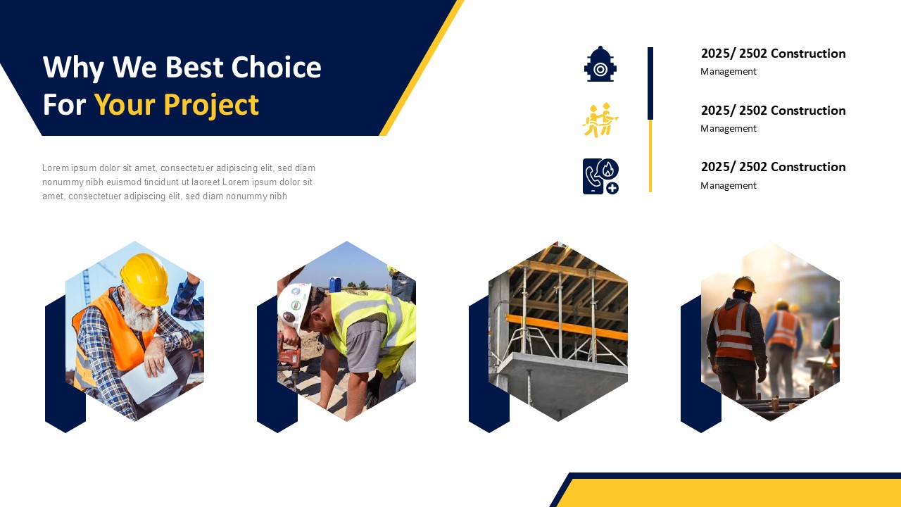 Builder - Construction PowerPoint Presentation Template, Presentation ...