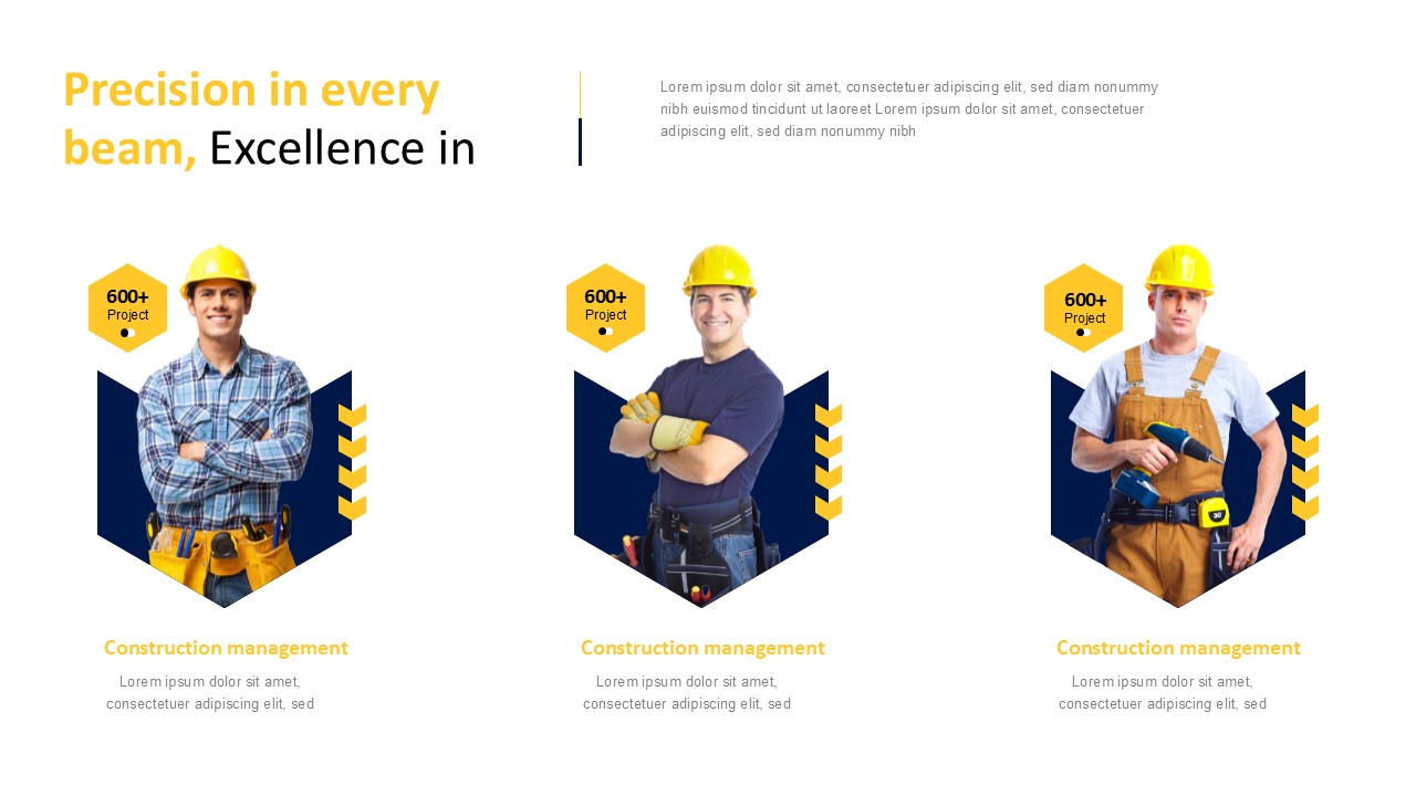 Builder - Construction PowerPoint Presentation Template, Presentation ...