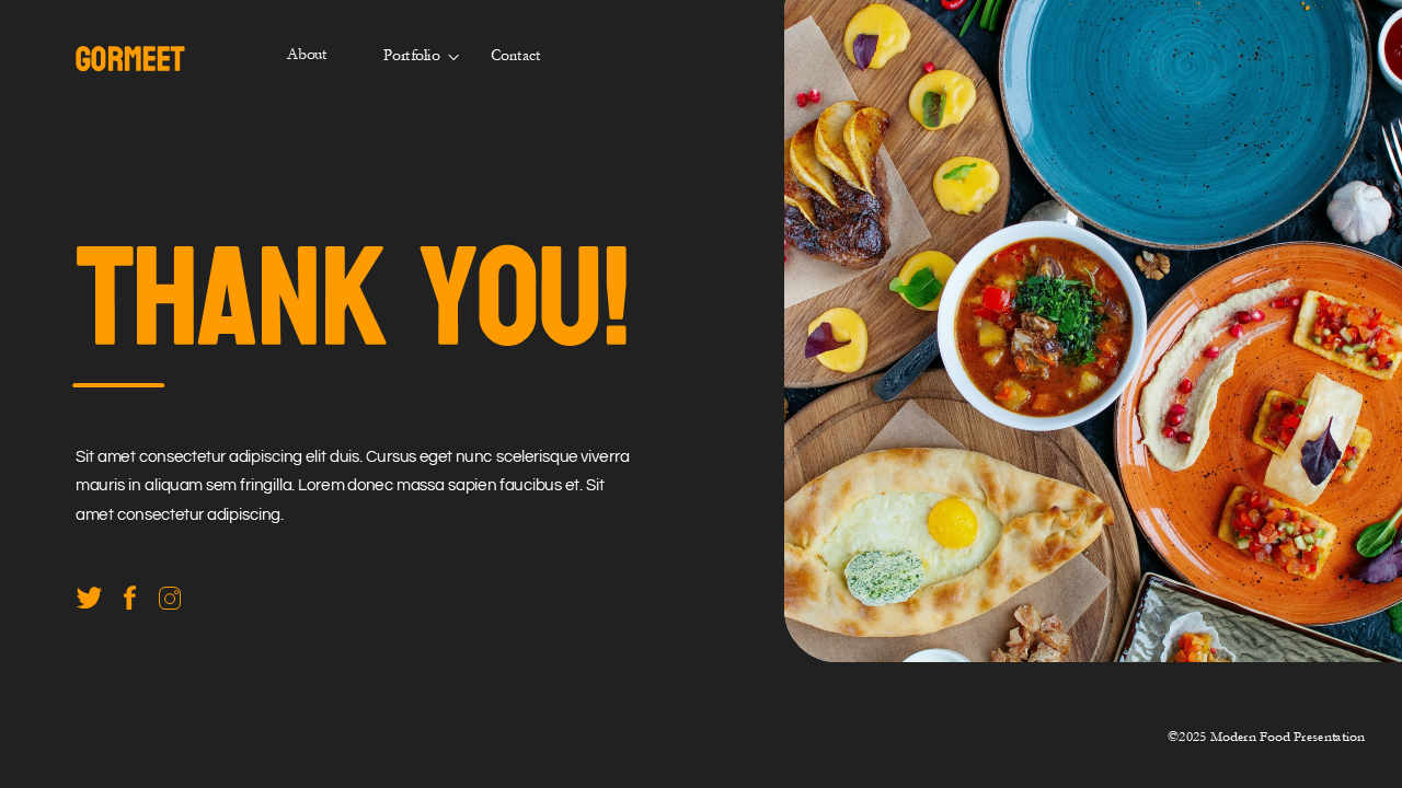 GORMEET - Luxury Food Business Presentation Template, Presentation ...