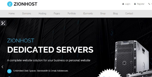 ZionHost - Web Hosting, WHMCS and Corporate Business WordPress Theme by ...