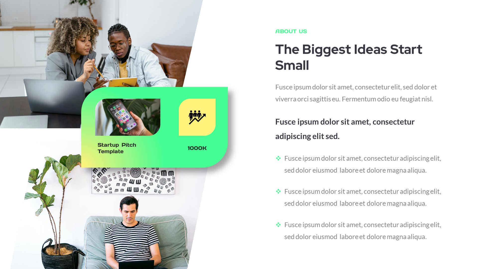 Startup Pitch Google Slides Template, Presentation Templates | GraphicRiver