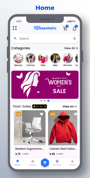 Shopaholic: All-in-One eCommerce Solution – Android & iOS Apps with ...