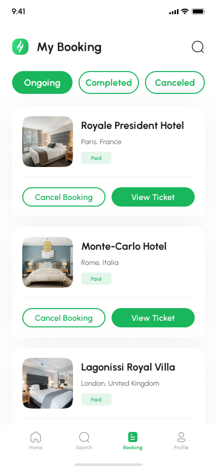 Helia - Hotel Booking React Native CLI App Ui Kit by lalaWeb | CodeCanyon