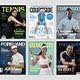 Tennis Magazine Covers Template Set, Print Templates | GraphicRiver