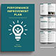 Performance Improvement Plan Template, Print Templates | GraphicRiver