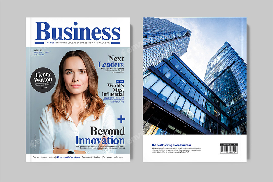 Business Magazine, Print Templates | GraphicRiver