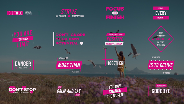 Titles, After Effects Project Files | VideoHive