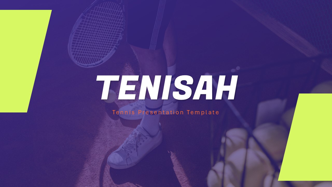 Tenisah - Tennis Presentation Template, Presentation Templates ...