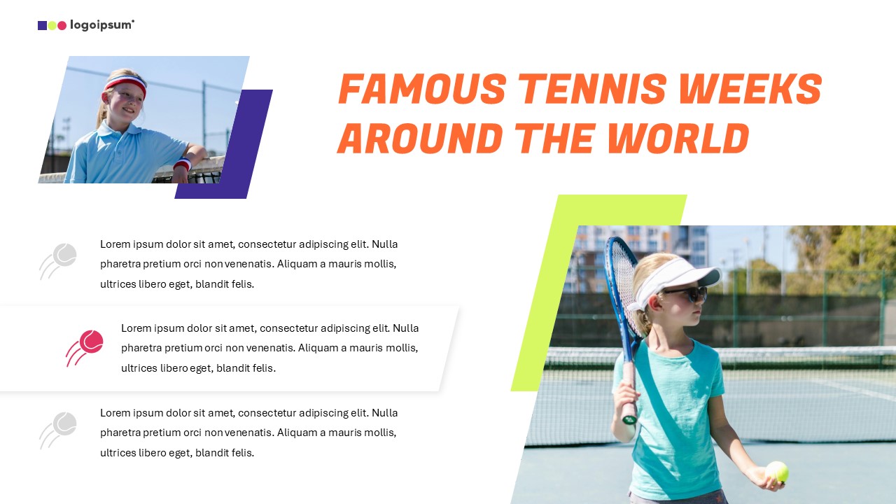 Tenisah - Tennis Presentation Template, Presentation Templates ...