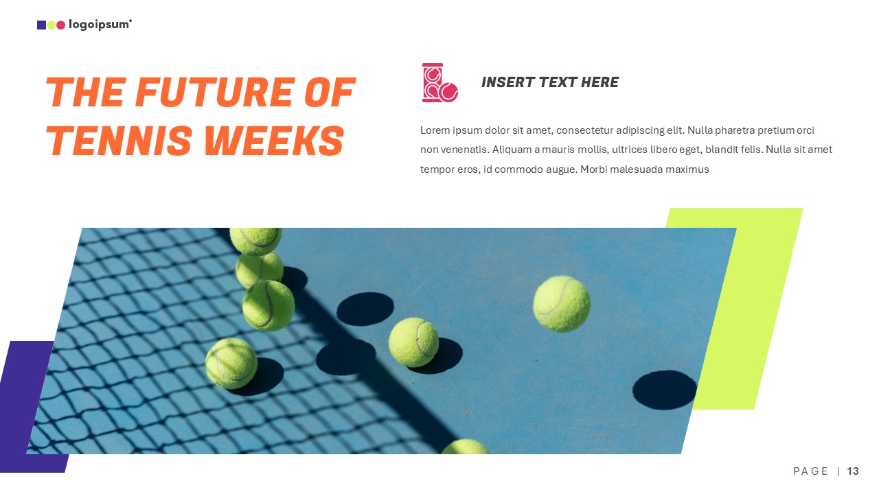 Tenisah - Tennis Presentation Template, Presentation Templates ...