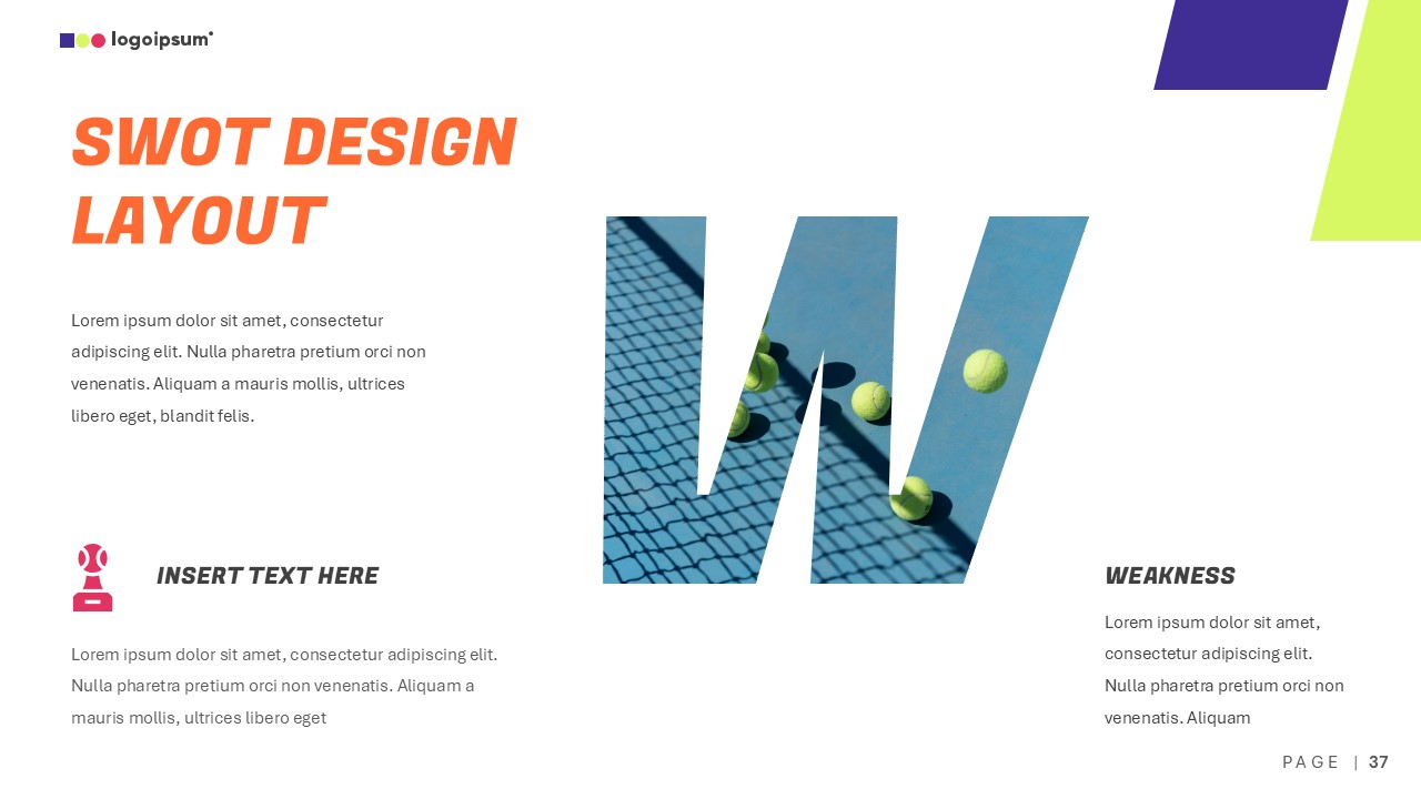 Tenisah - Tennis Presentation Template, Presentation Templates ...
