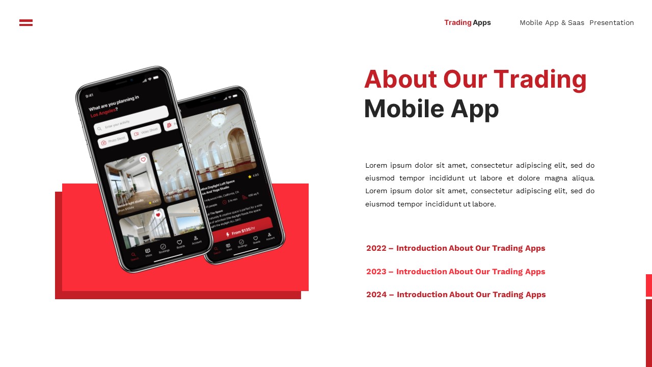 Trading Apps - Mobile App & Saas Powerpoint Templates, Presentation ...