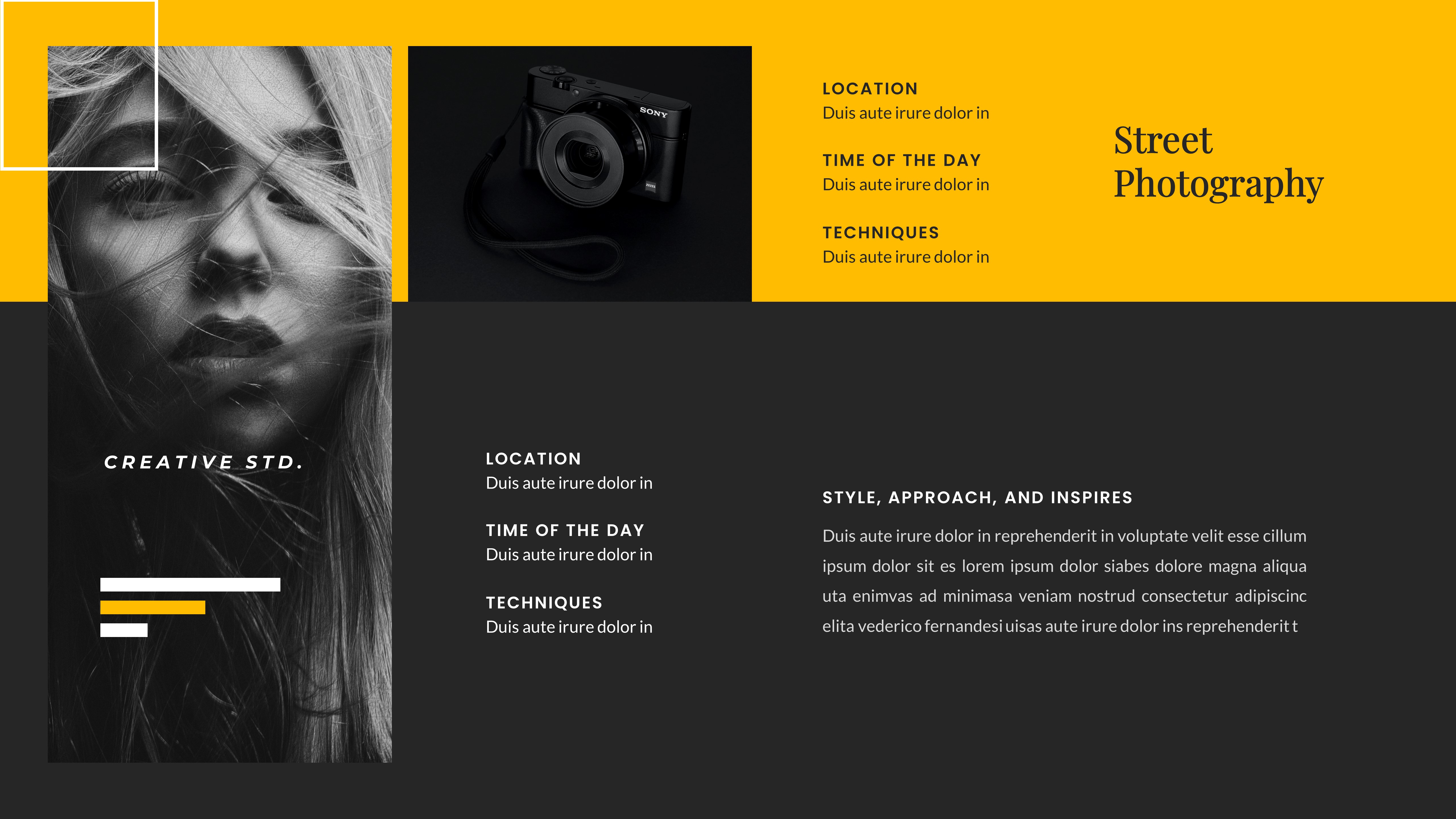 Portfolios Creative Powerpoint Template, Presentation Templates ...
