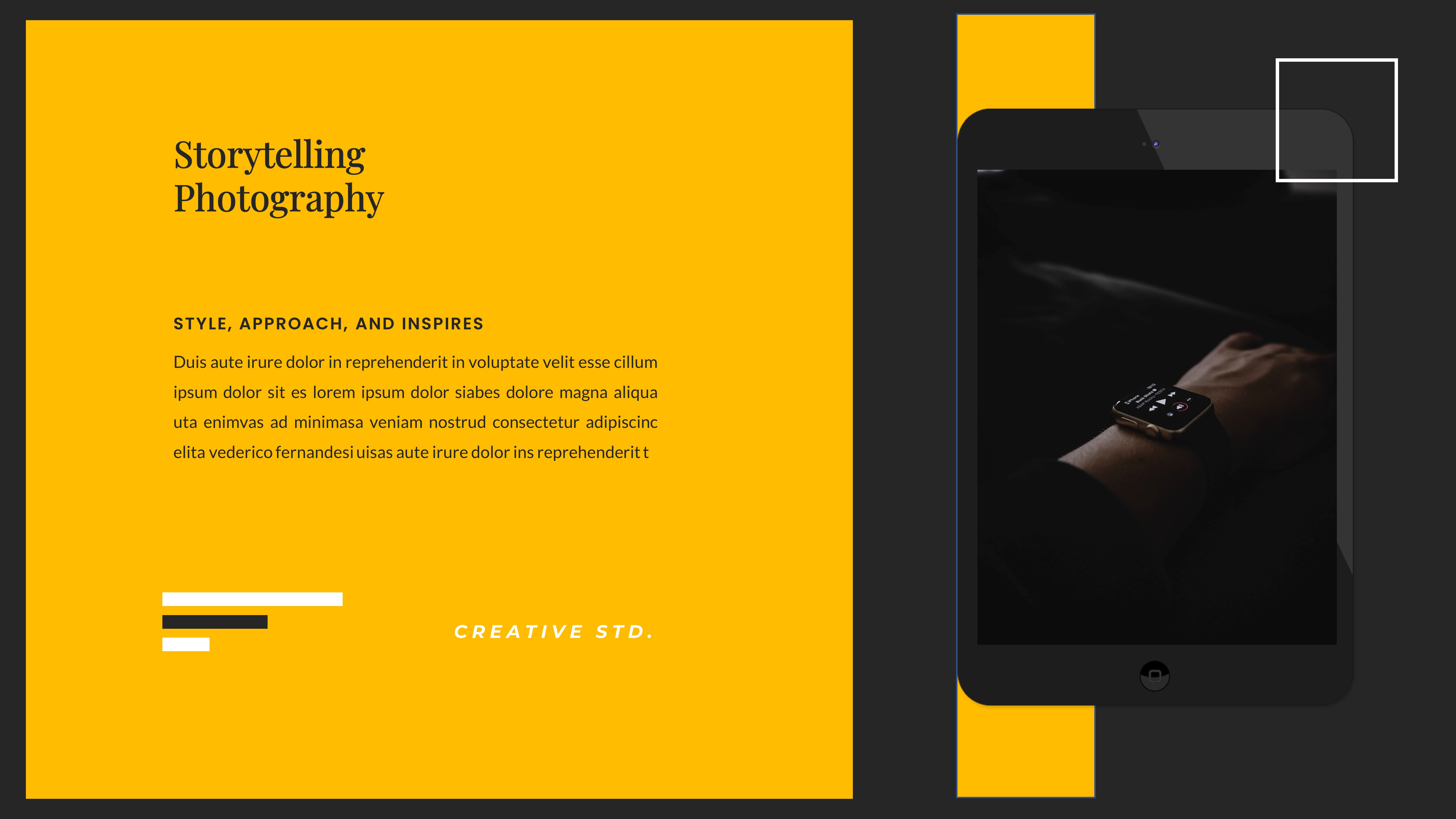 Portfolios Creative Powerpoint Template, Presentation Templates ...