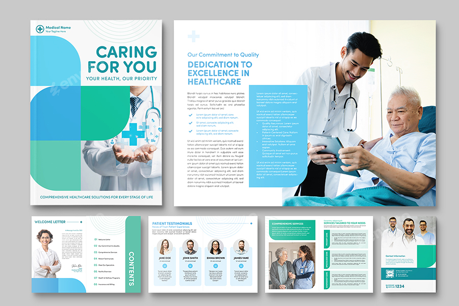 Medical Brochure Template, Print Templates | GraphicRiver