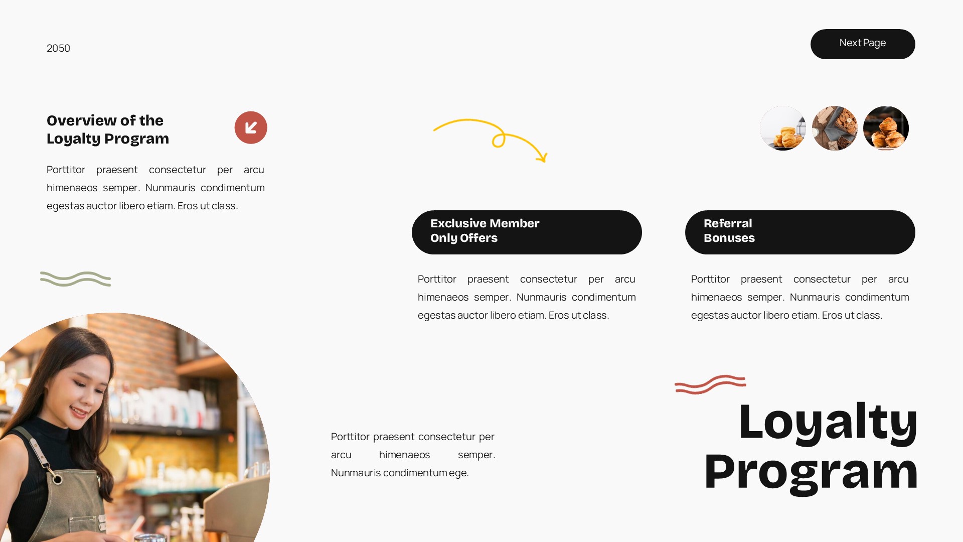 Red White Creative Bakery Company Profile Presentation, Presentation ...