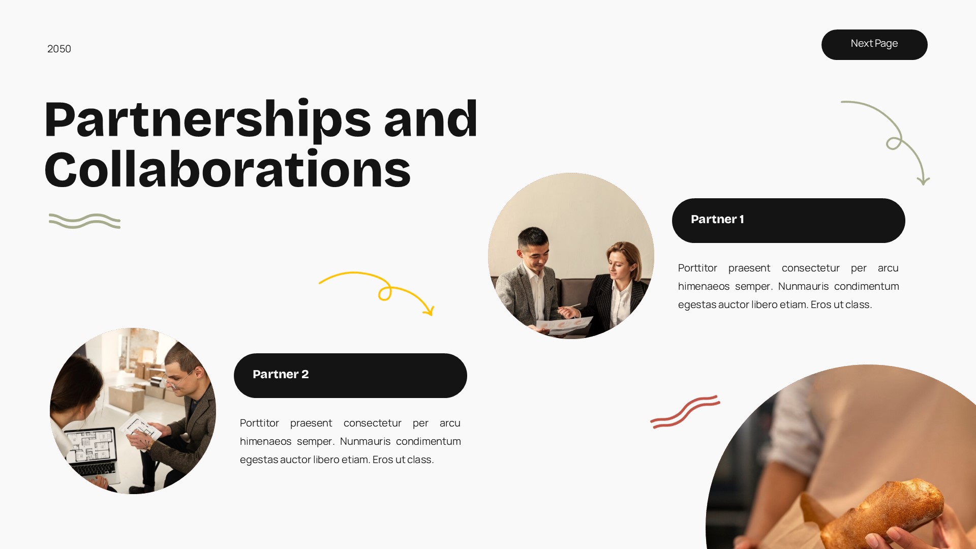 Red White Creative Bakery Company Profile Presentation, Presentation ...