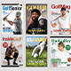Golf Magazine Covers Set, Print Templates | GraphicRiver