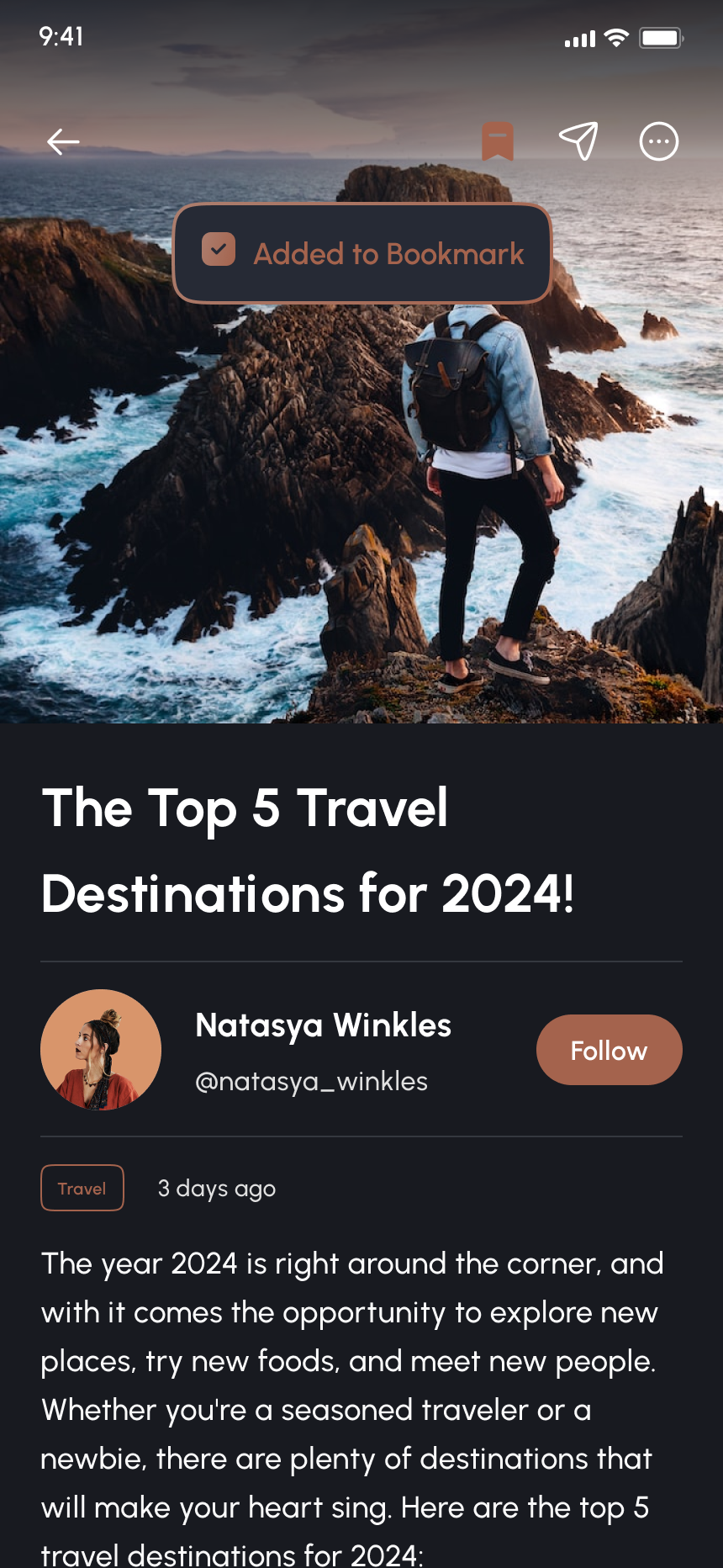 Artically - Article & Blog App React Native CLI Ui Kit by JsmThemes