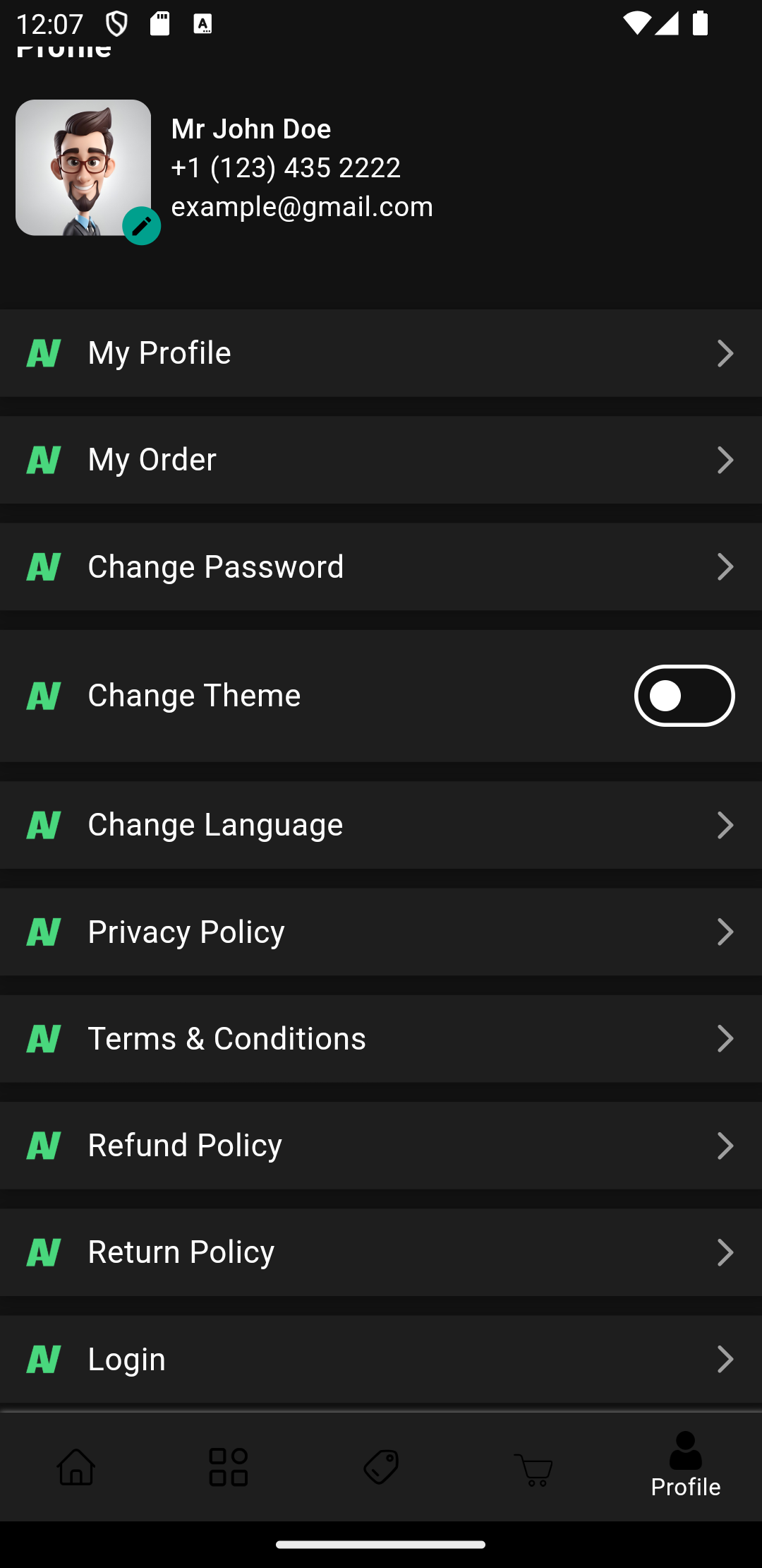 Ecommerce Flutter Ecommerce Mobile App Ui Kit By Fuedevs Codecanyon