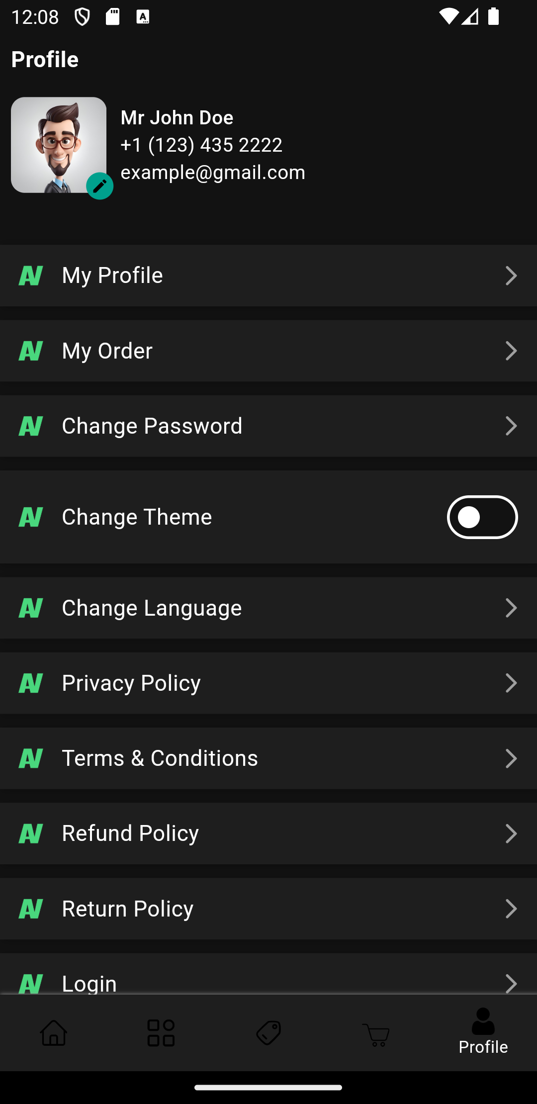 Ecommerce Flutter Ecommerce Mobile App Ui Kit By Fuedevs Codecanyon