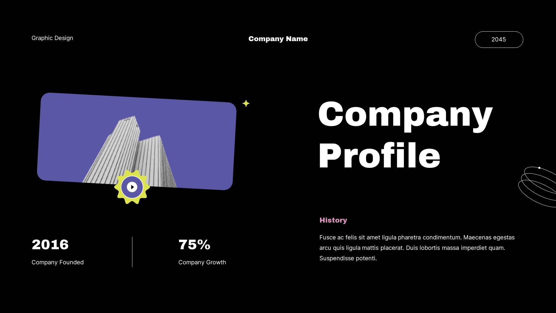 Colorful Creative Graphic Design Portfolio PowerPoint Presentation ...