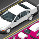 Isometric White Car in Front View, Vectors | GraphicRiver