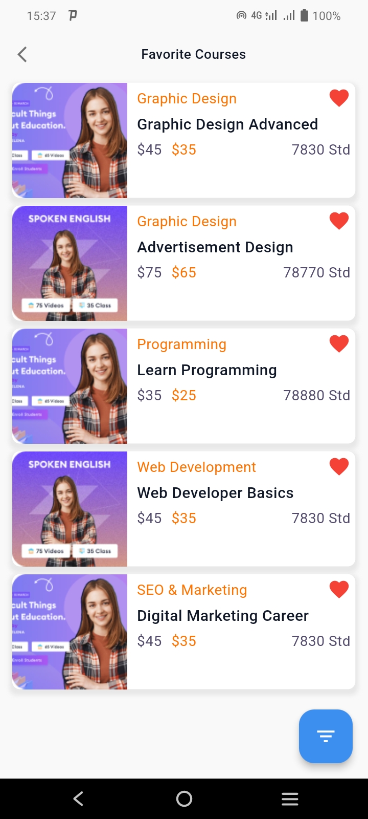 Flutter eLearning UI Kit - Build Modern & Engaging Educational Apps by ...