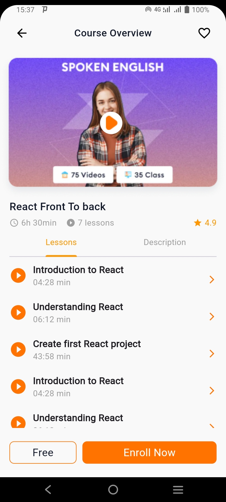 Flutter eLearning UI Kit - Build Modern & Engaging Educational Apps by ...