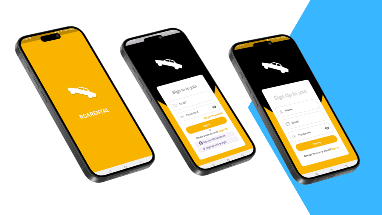 Car Rental Flutter App - Flutter Full UI Template by king-star | CodeCanyon