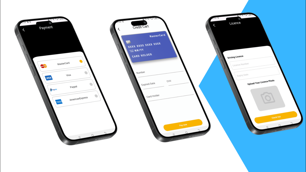 Car Rental Flutter App - Flutter Full UI Template by king-star | CodeCanyon