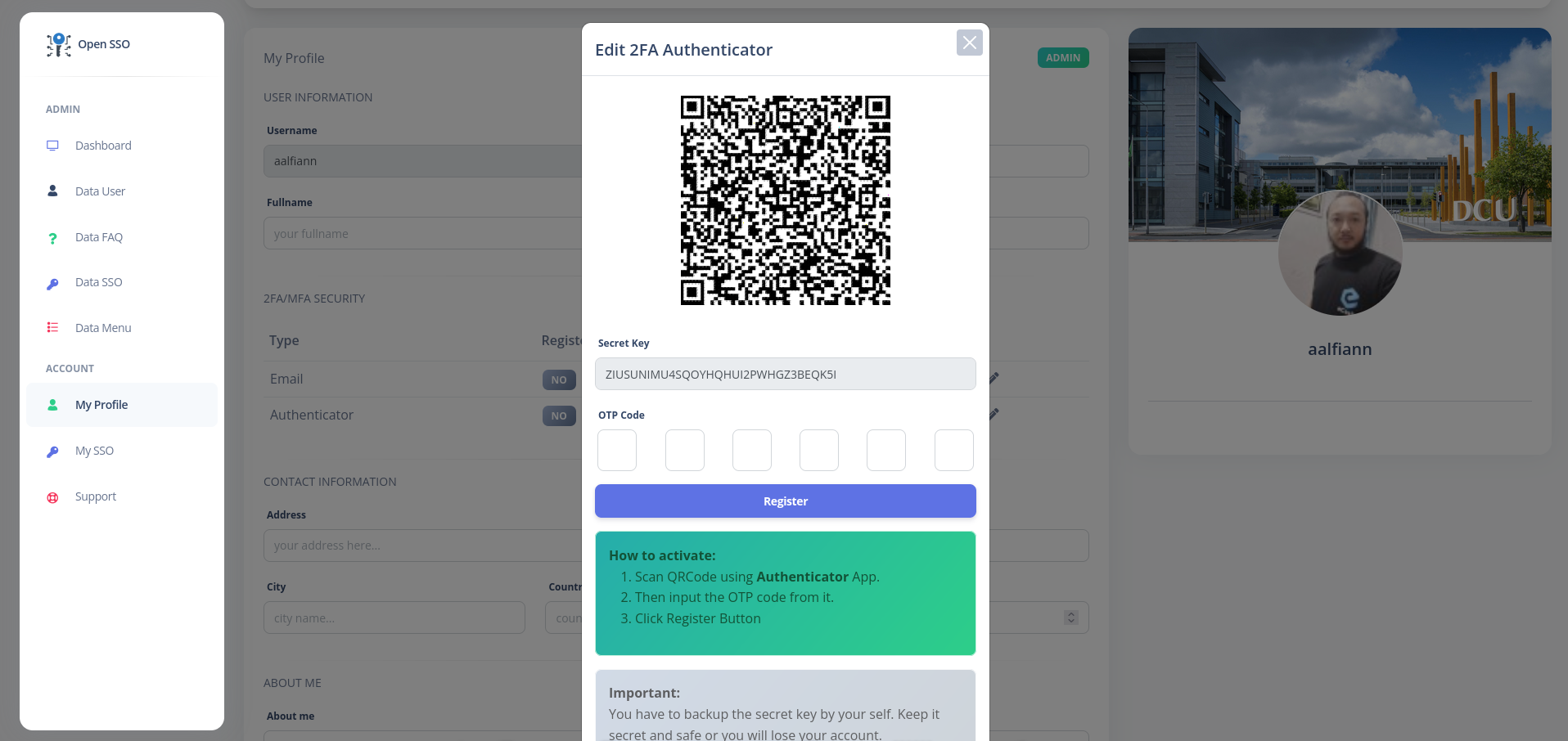 Open SSO (Single Sign On) [NodeJS] by aalfiann | CodeCanyon