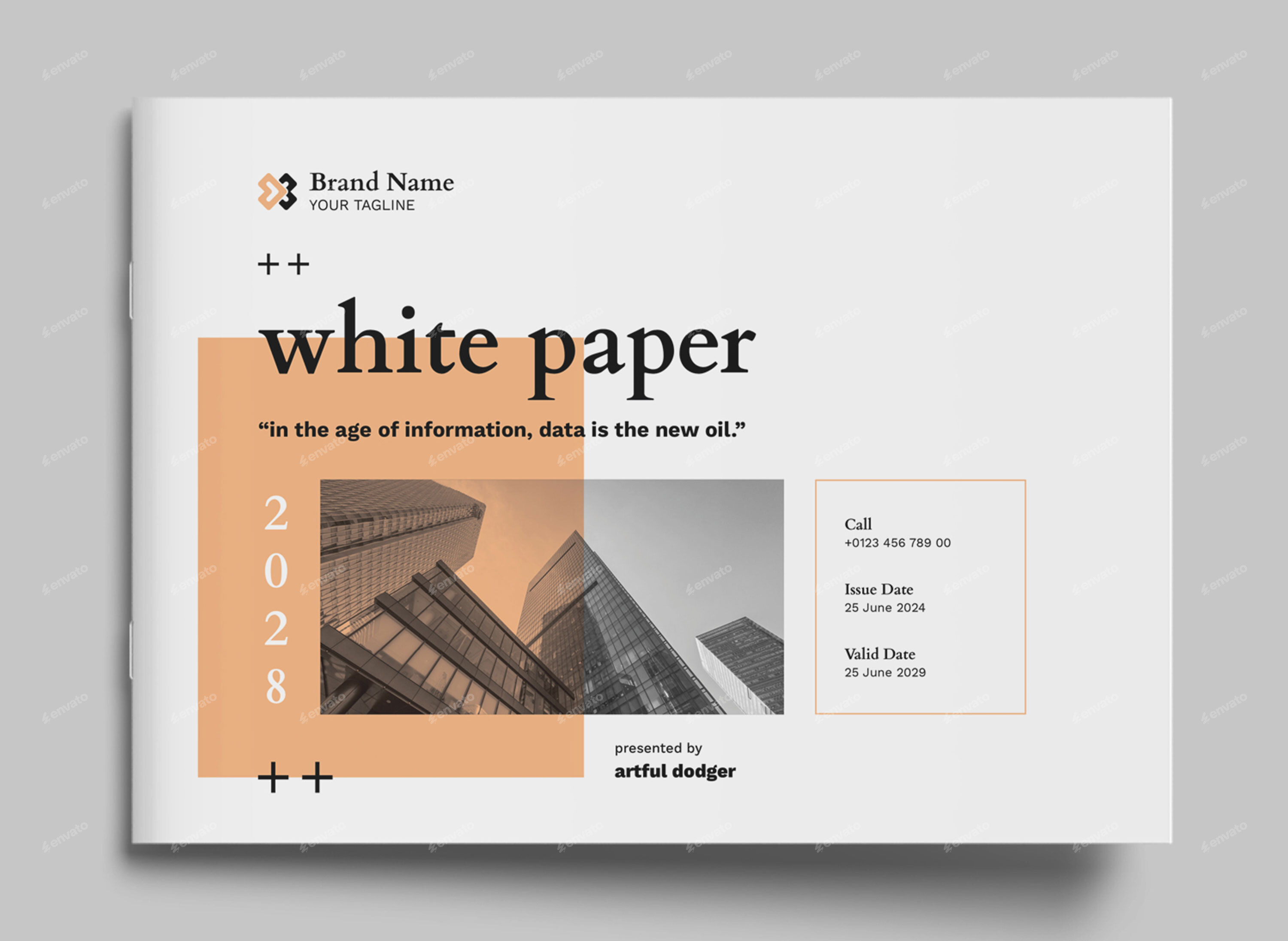 White Paper Template Layout, Print Templates | GraphicRiver