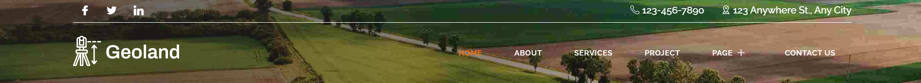 Geoland - Land Surveying & Digital Mapping Elementor Template Kit by kohesifstudio