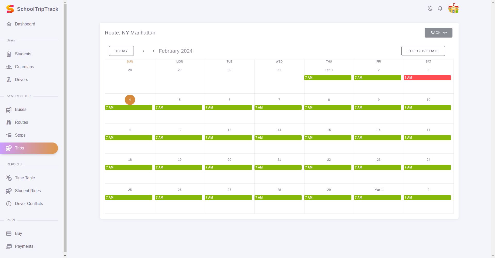 SchoolBusTrack-Multi School System for School Bus Tracking-Two Flutter ...