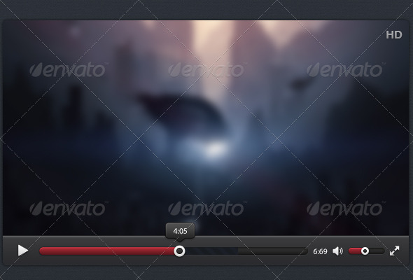 Video Player, Web Elements | GraphicRiver