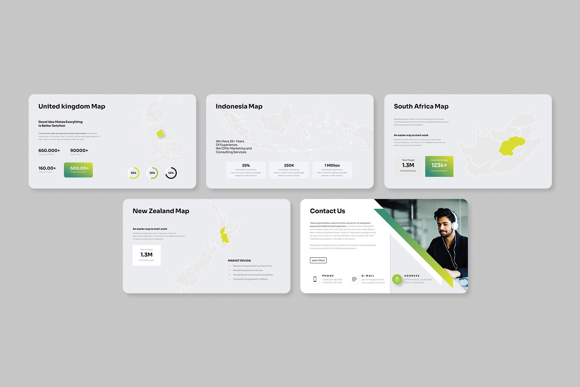 Company Profile Keynote Presentation Template, Presentation Templates